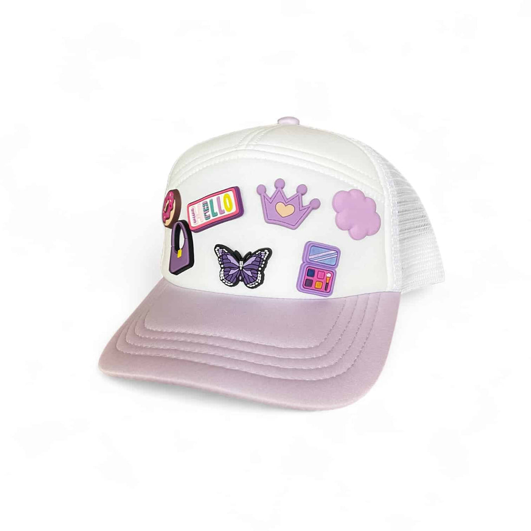The Swap Top Hat | Customizable Charm Trucker Hat